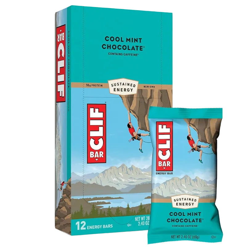 Clif Bar Chocolate Chip Energy Bar - 12 x 68g - Miller & Bean Coffee ...