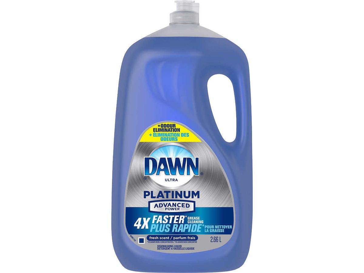 Dawn Platinum Advanced Power Liquid Dish Detergent 2.66 L — Miller & Bean Coffee Company