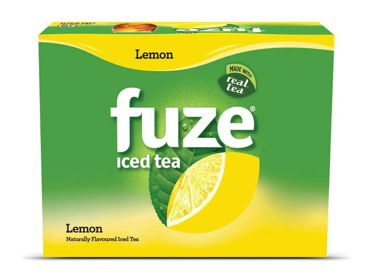 Fuze - Iced Tea Lemon - 12 x 341ml Can — Miller & Bean Coffee Company