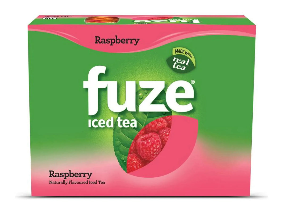 Fuze - Iced Tea Raspberry - 12 x 341ml Can — Miller & Bean Coffee Company