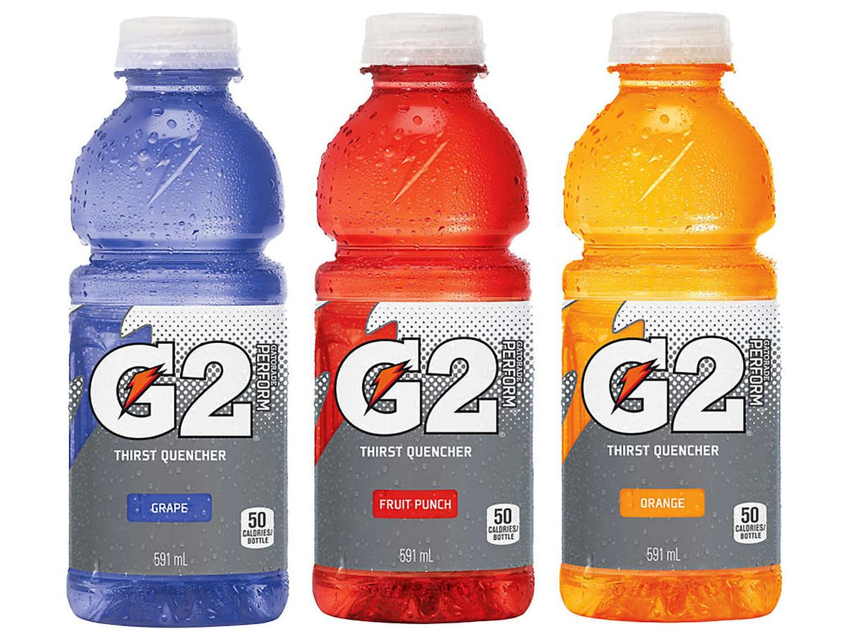 Gatorade G2 - Club Pack 28 × 591ml — Miller & Bean Coffee Company