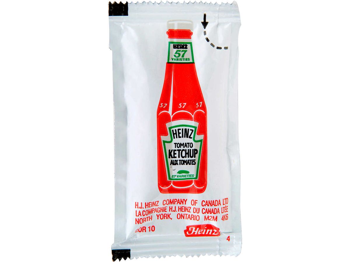 Heinz Ketchup Single-serve - 500 x 8ml — Miller & Bean Coffee Company