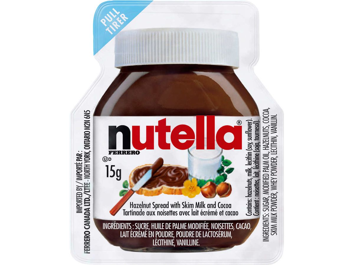 Nutella Portion Packs 120 × 15g — Miller & Bean Coffee Company