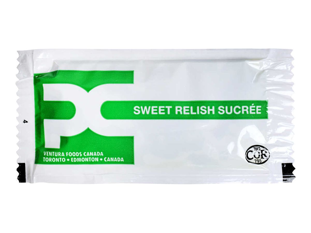 Sweet Relish Single-Serve Packets - 500 x 8g — Miller & Bean Coffee Company