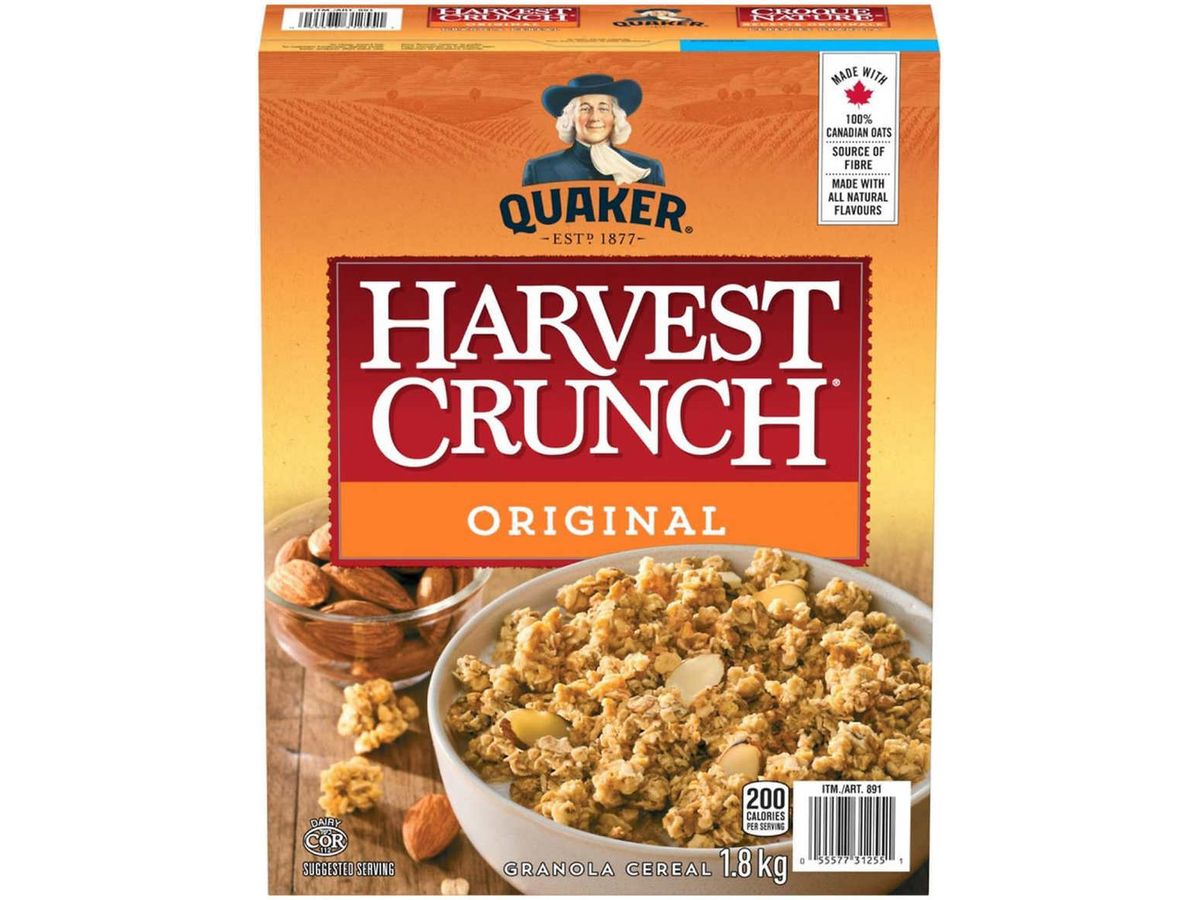Harvest Crunch Granola Cereal Original - 1.8 kg — Miller & Bean Coffee ...