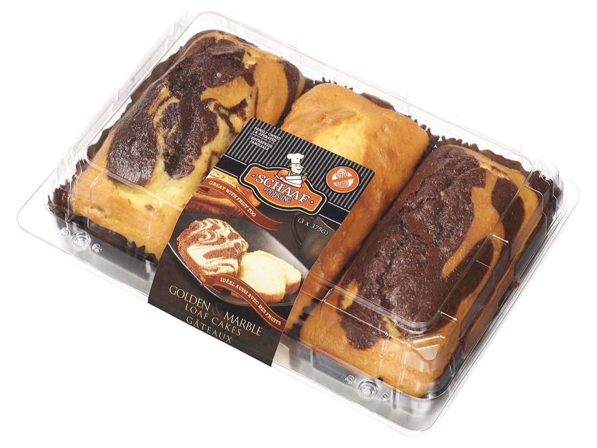 Schaaf Foods Golden Marble Loaf - 3 Cakes x 375 g — Miller & Bean ...