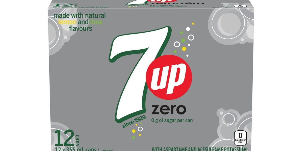 7UP Zero 12 x 355ml Can — Miller & Bean Coffee Company