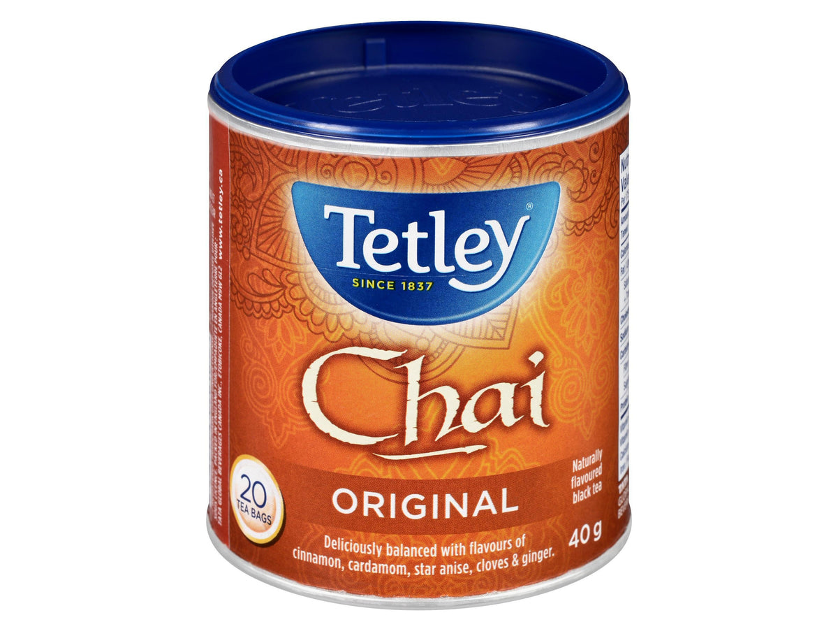 Tea - Tetley - Chai - Pkg 20 — Miller & Bean Coffee Company