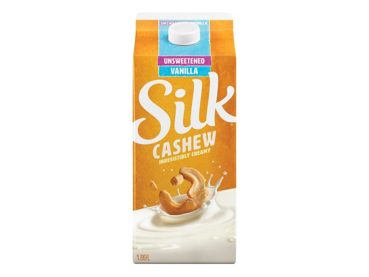 Cashew Unsweetened Vanilla - Silk - 1.89L — Miller & Bean Coffee Company