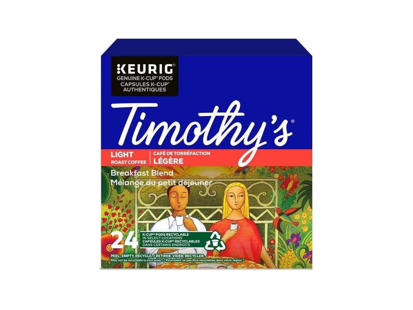 K-Cup - Timothy's - Coffee - Mild - Breakfast Blend — Miller & Bean ...