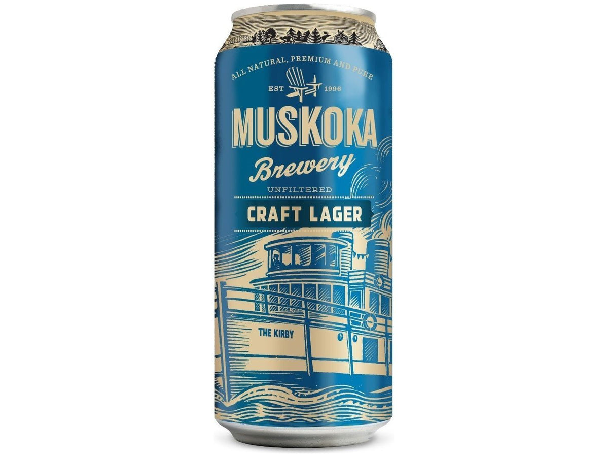 Muskoka Craft Lager - 6 x 473ml Can — Miller & Bean Coffee Company