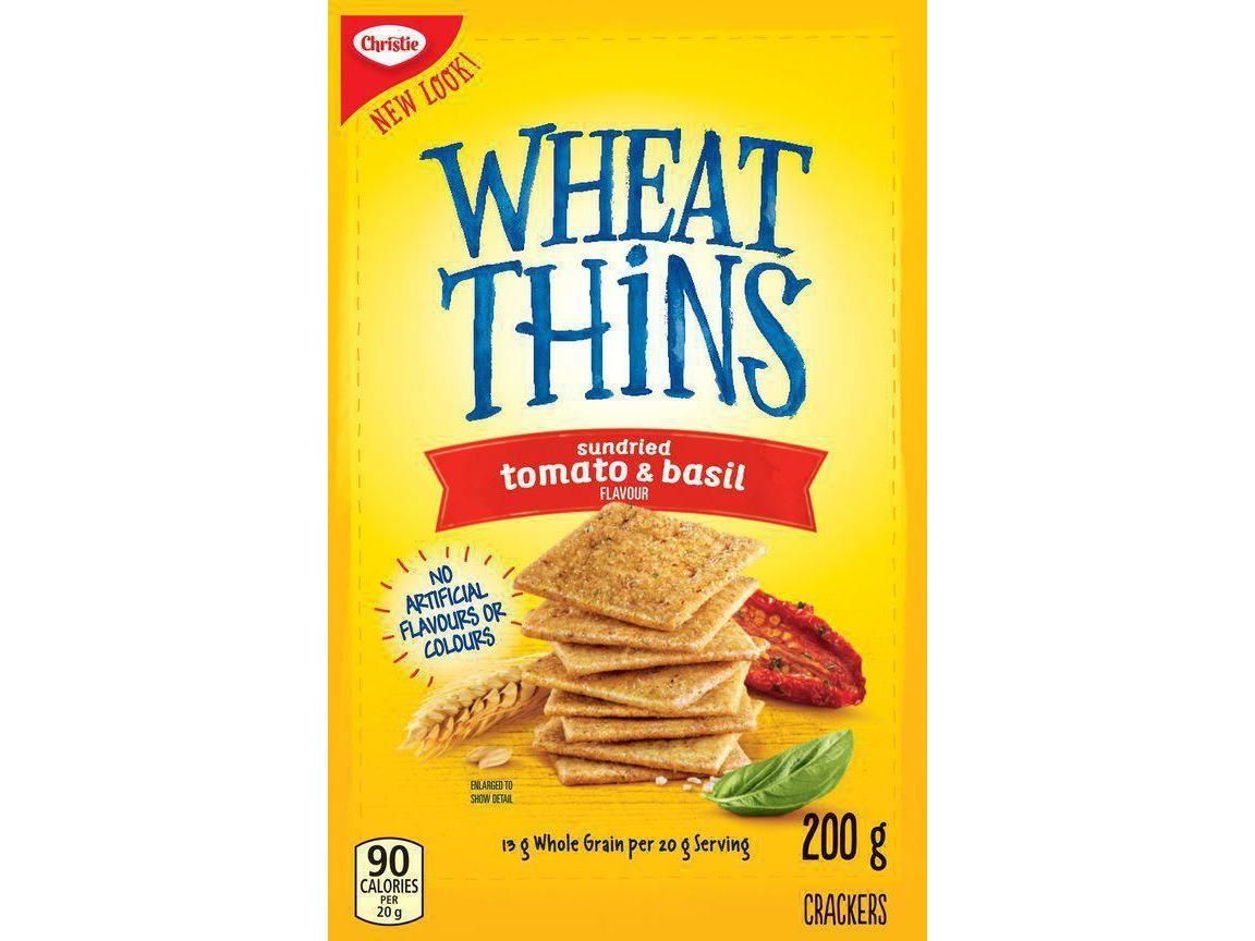Wheat Thins Sundried Tomato & Basil Crackers 200g — Miller & Bean Coffee Company